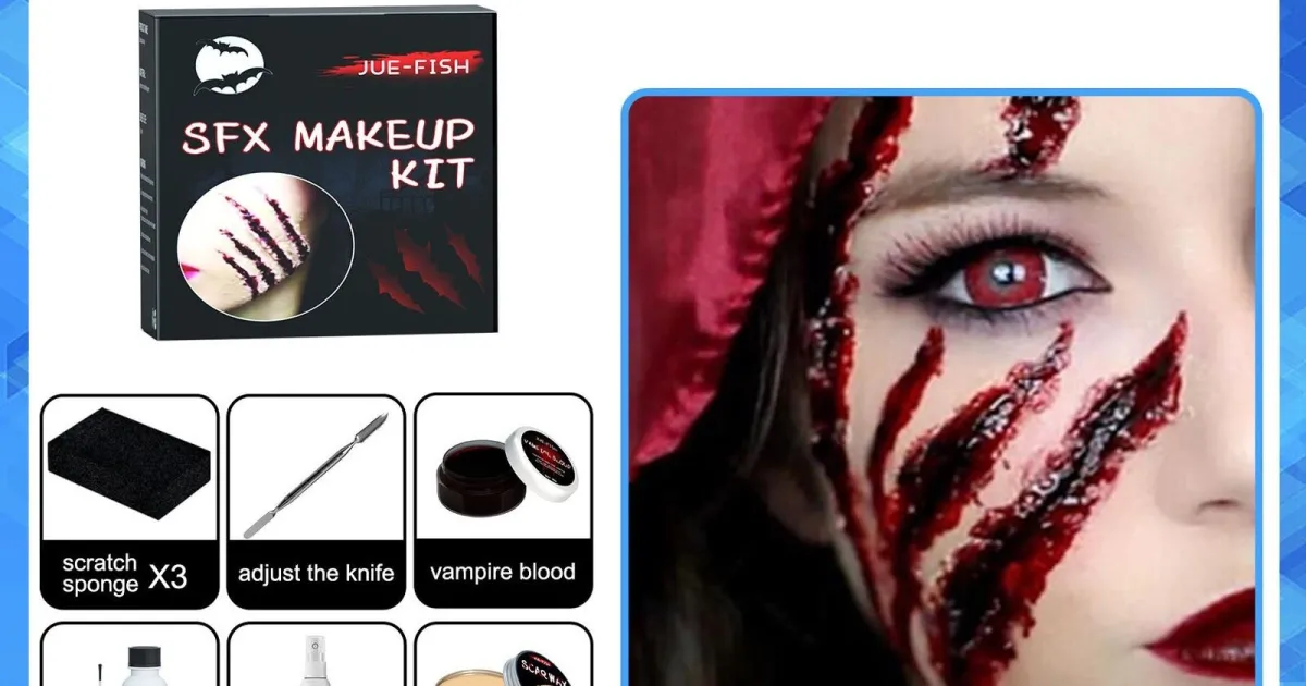 Jue Fish Scar Water For Halloween Makeup Set | Jue Fish Official Website